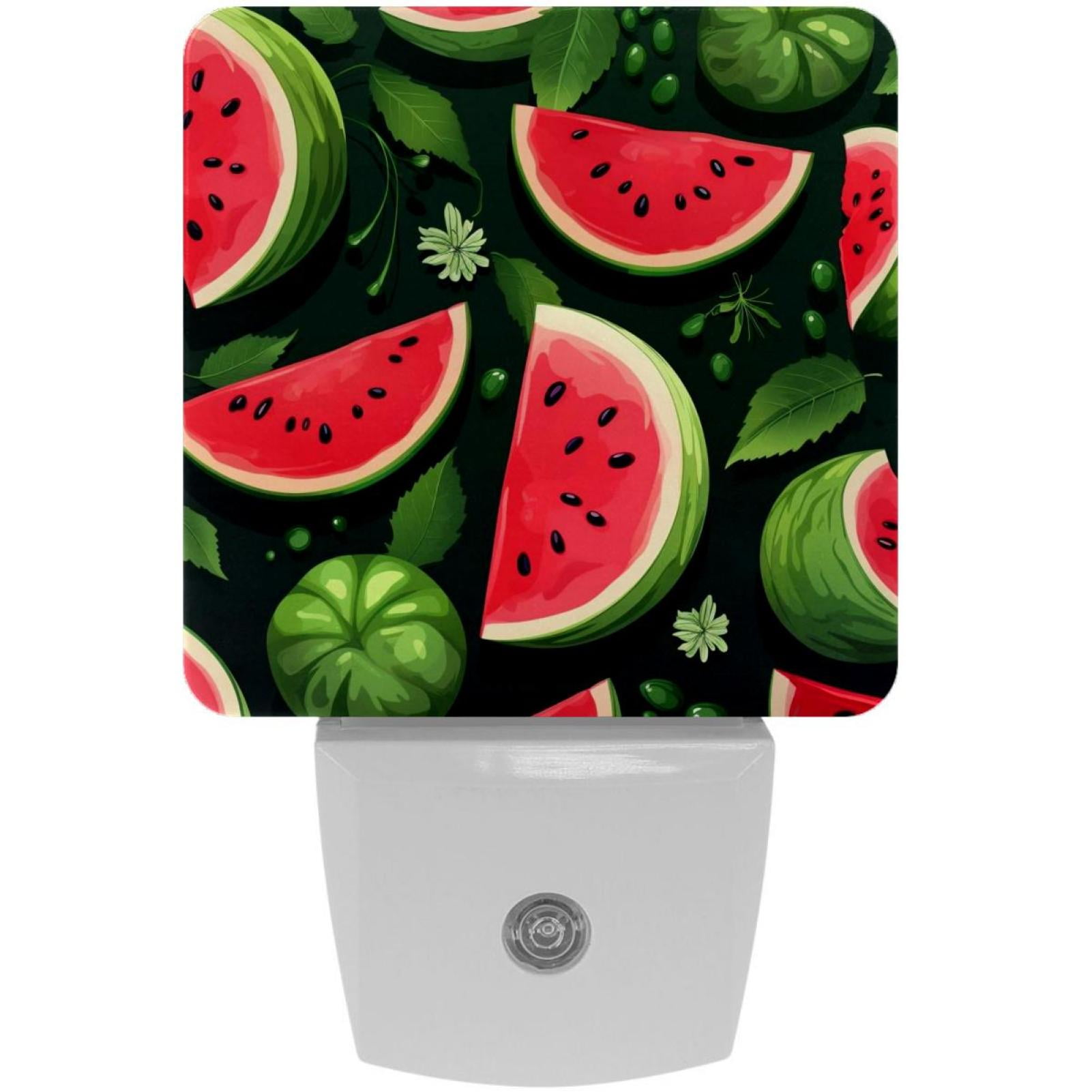 Watermelon LED Square Night Lights - Stylish and Energy-Efficient Room ...