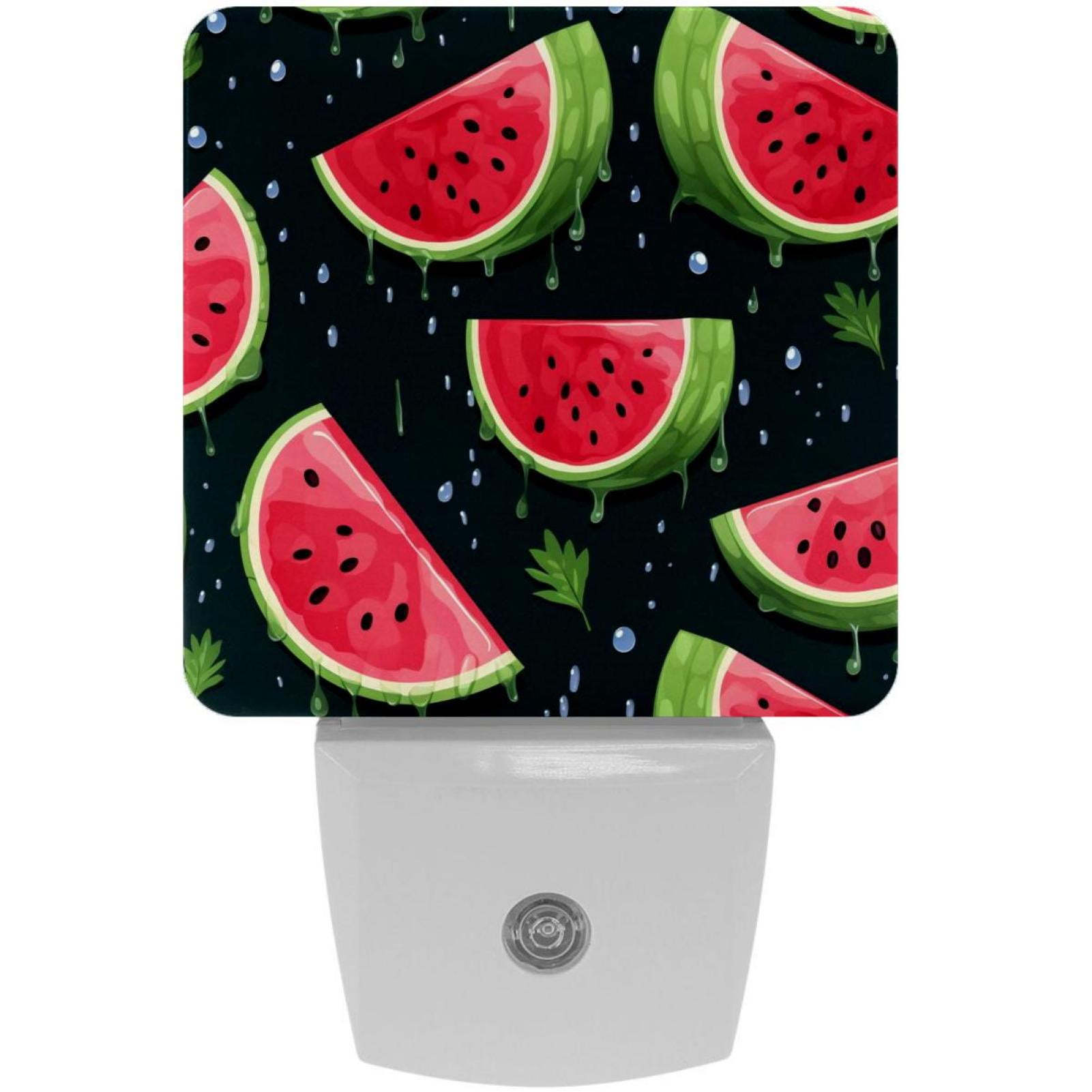 Watermelon LED Square Night Lights - Stylish and Energy-Efficient Room ...