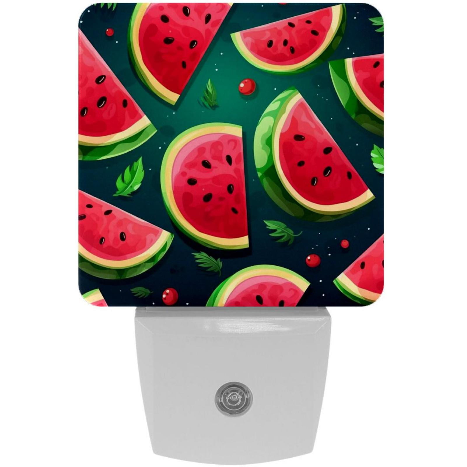Watermelon LED Square Night Lights - Stylish and Energy-Efficient Room ...