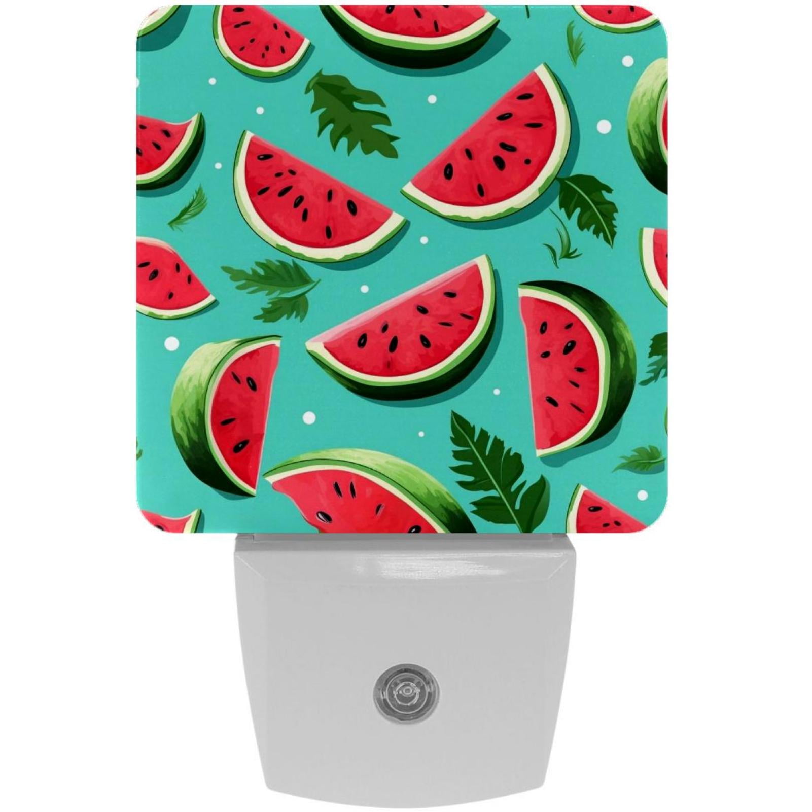 Watermelon LED Square Night Lights - Stylish and Functional Nightlight ...