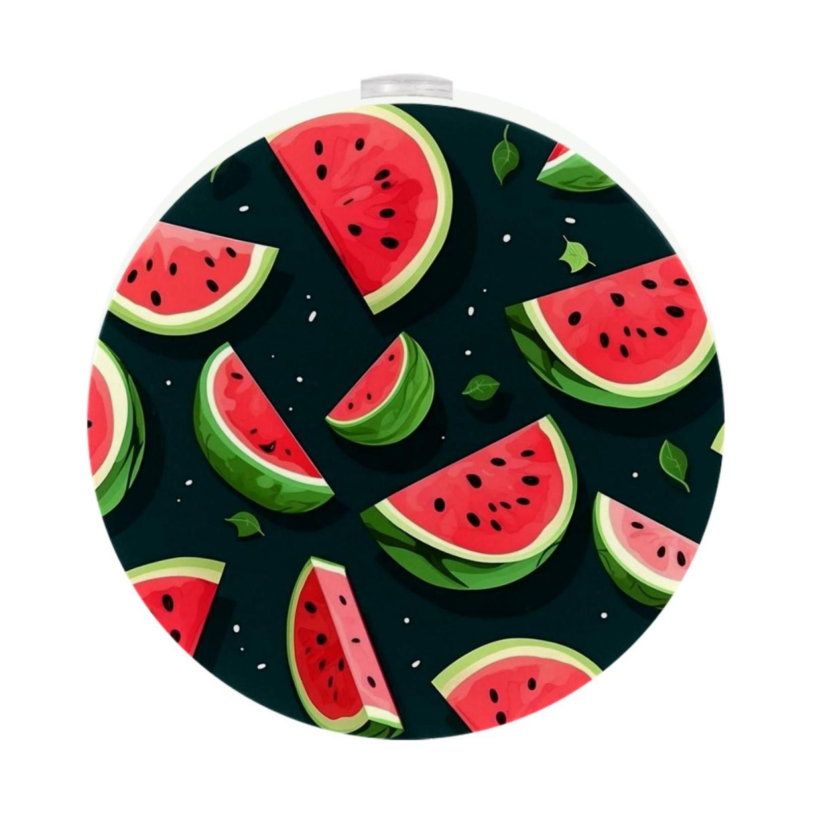 Watermelon Led Round Night Light-2pcs Set, Battery Powered Mini ...