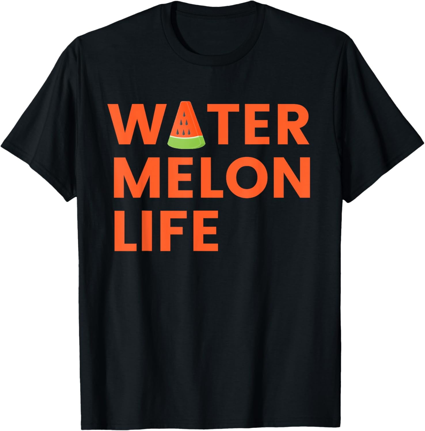 Watermelon Life T-Shirt - Water Melon Festival Funny Summer - Walmart.com