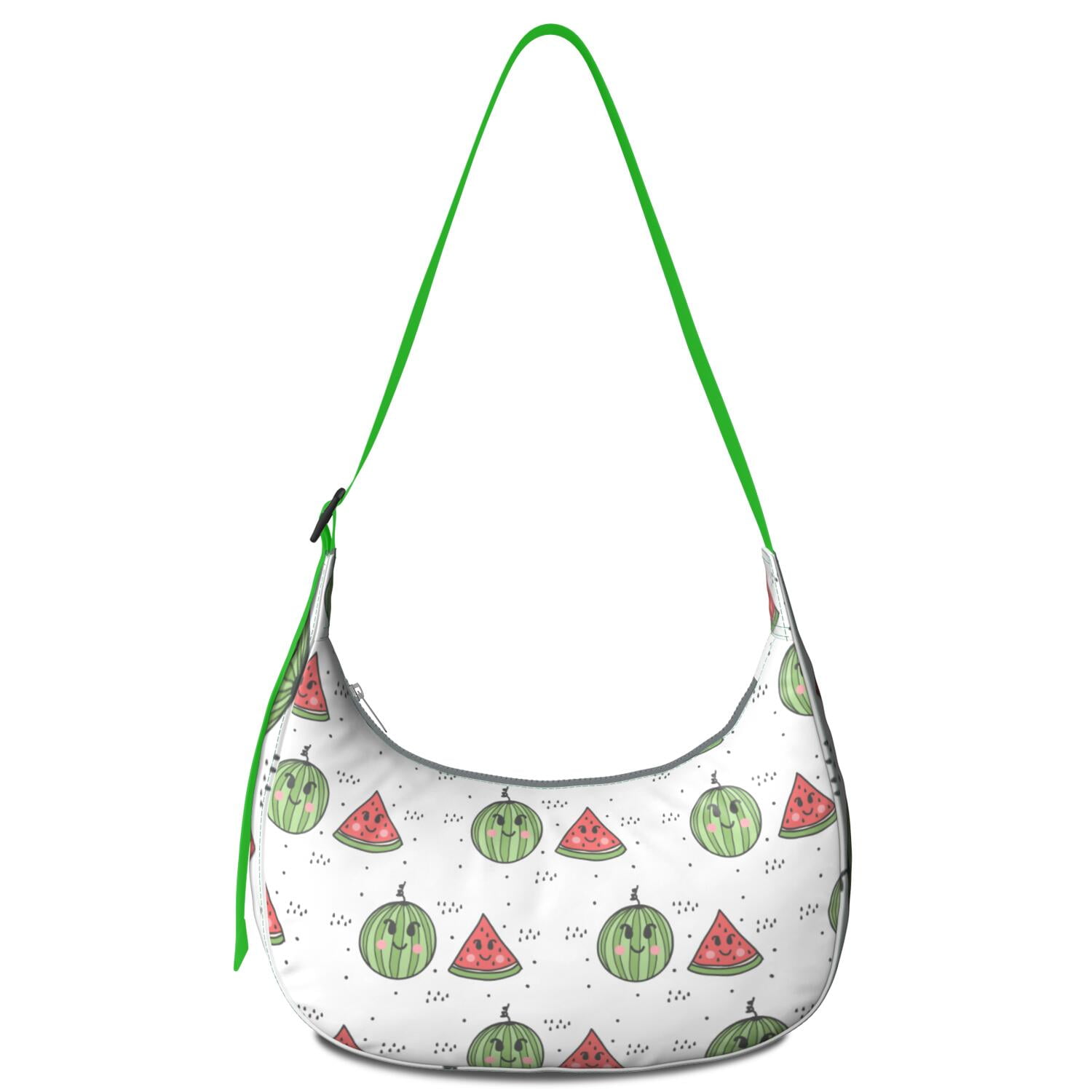 Watermelon Lovers Cute Print Hobo Purse for Women, Summer Fruit ...