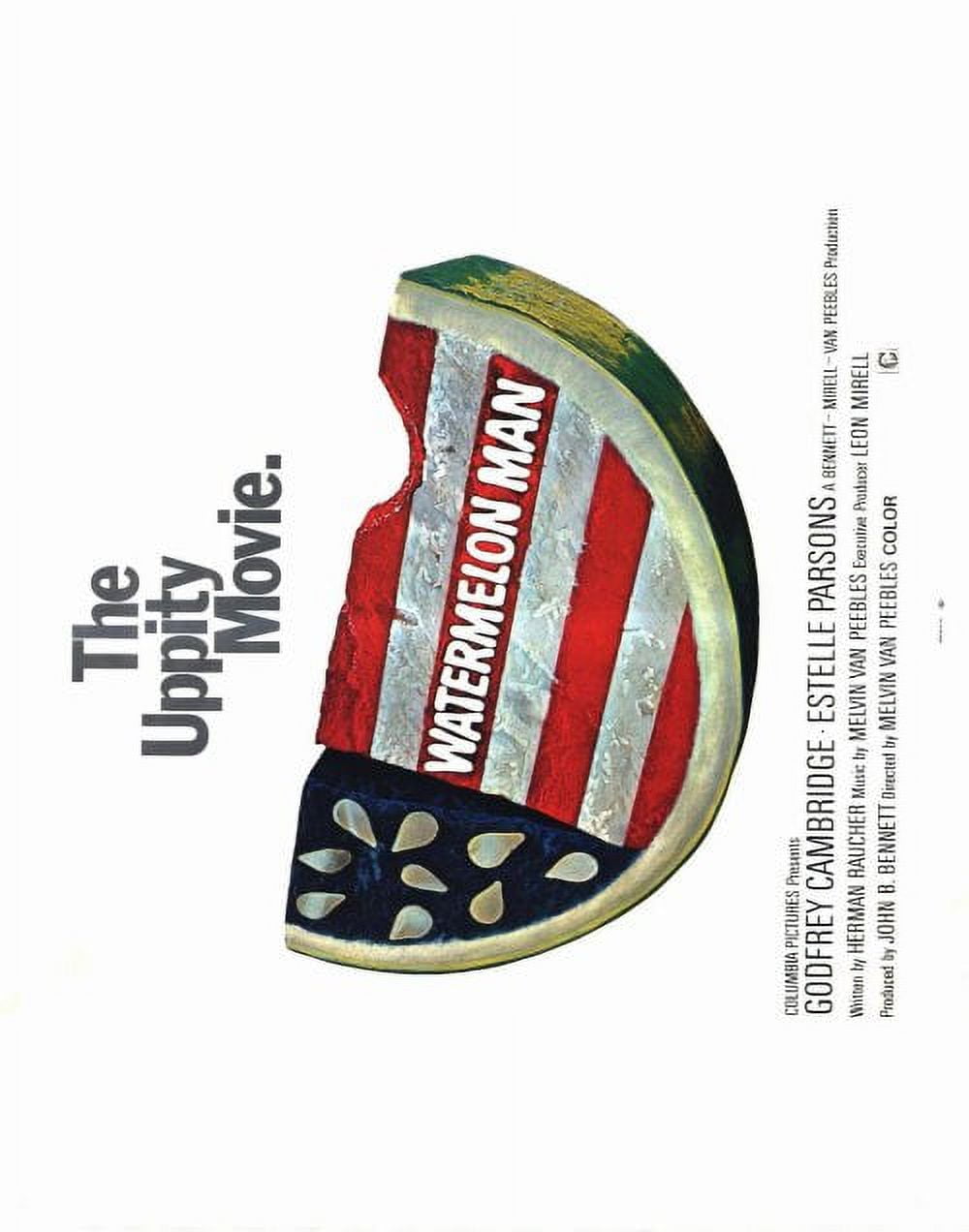 Watermelon Man - movie POSTER (Half Sheet Style A) (22" x 28") (1970 ...