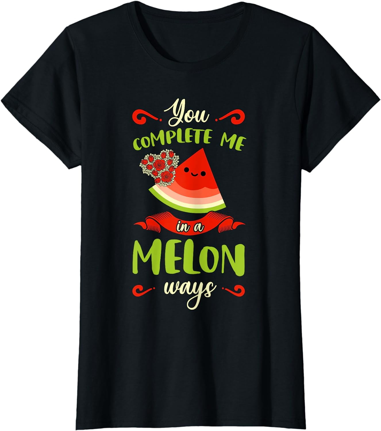Watermelon Melon Summer Vacation Season Fruit Lover T-Shirt - Walmart.com