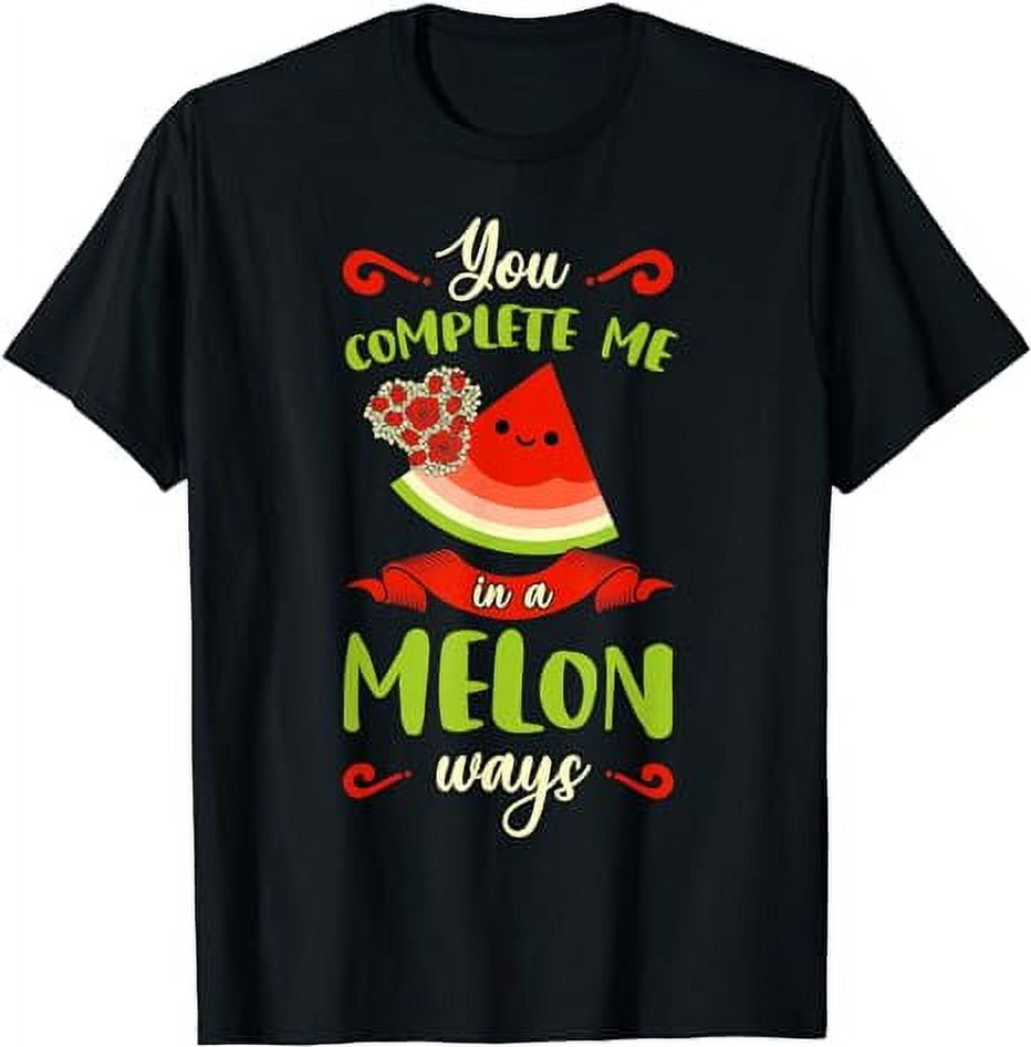 Watermelon Melon Summer Vacation Season Fruit Lover T-Shirt - Walmart.com