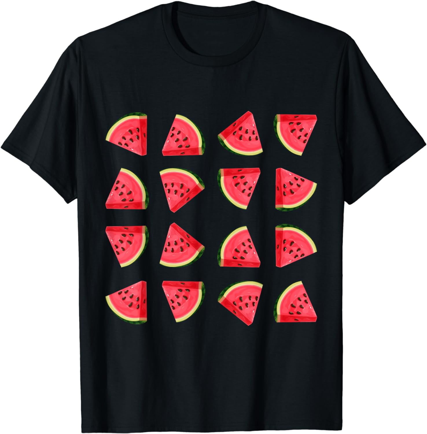 Watermelon Melon Vegan Vegetarian Summer Fruit Fruit T-Shirt - Walmart.com