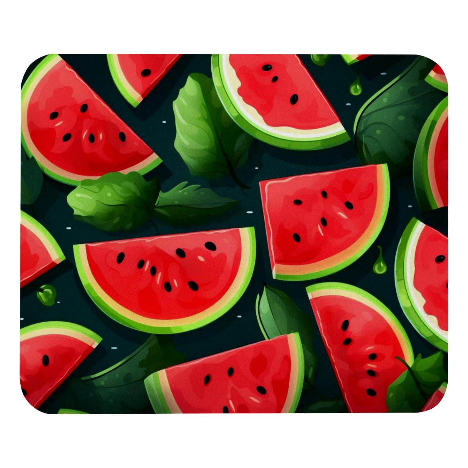 Watermelon Mouse Pad, Cloth with Rubberized Base - Walmart.com