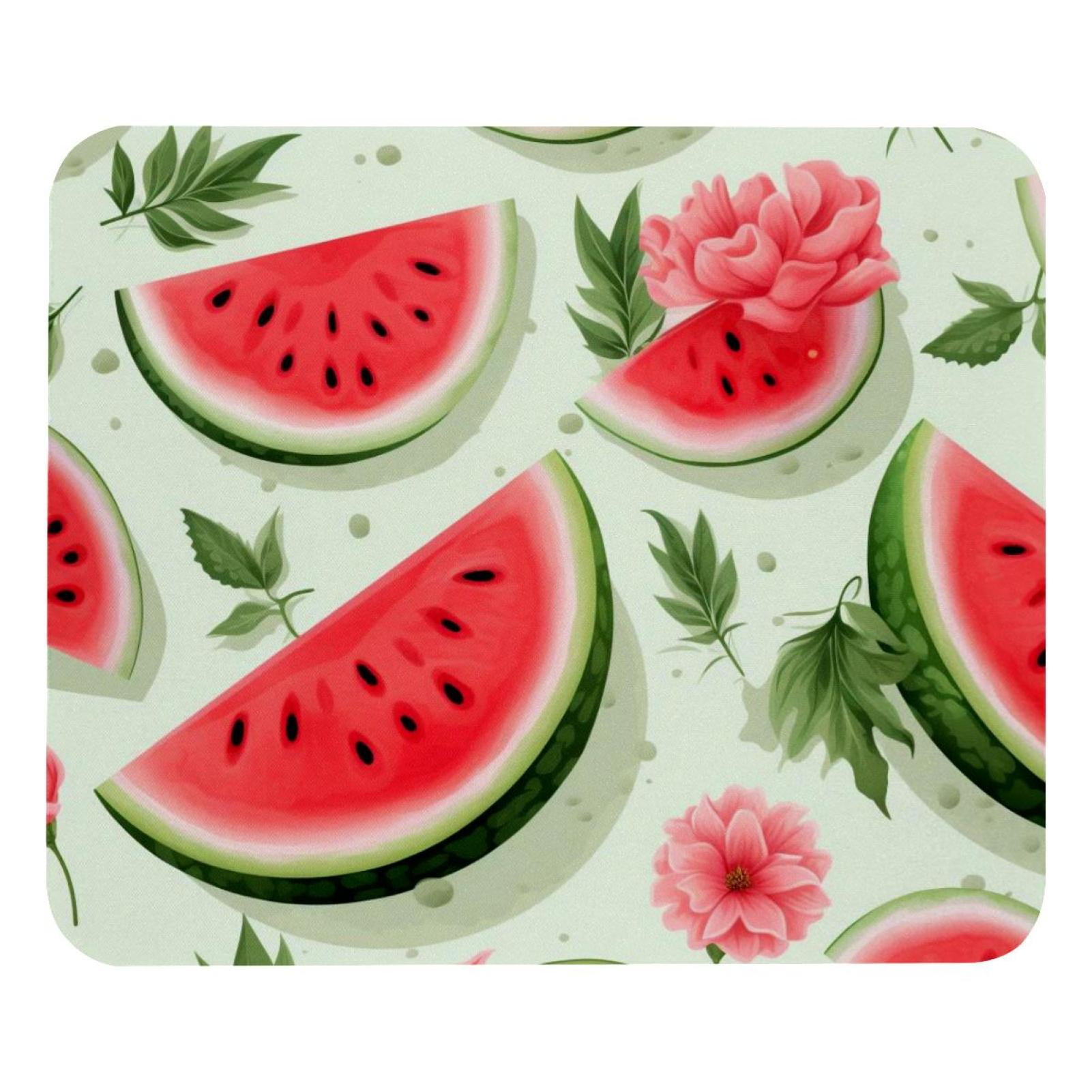 Watermelon Mouse Pad, Personality Design Rubber Base for Office Decor ...
