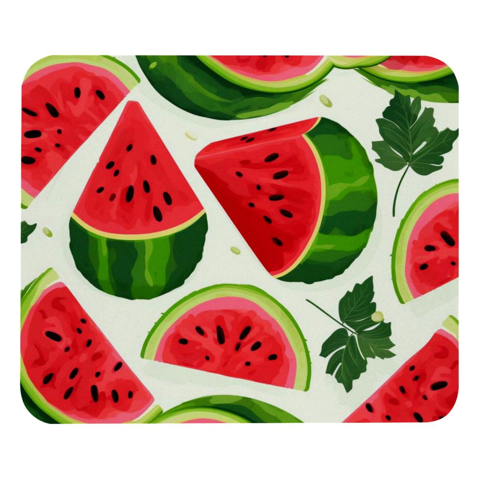 Watermelon Mouse Pad, Personality Design Rubber Base for Office Decor ...