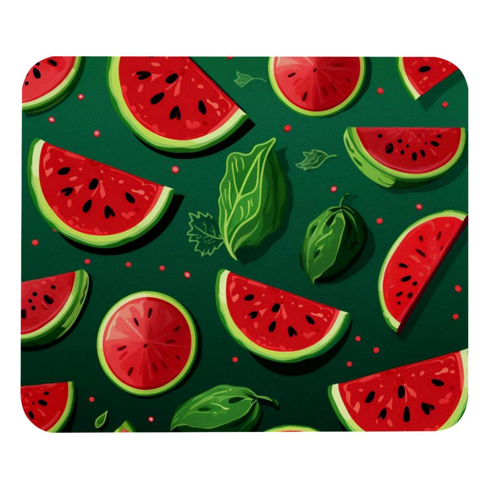 Watermelon Mouse Pad, Rubber Base Computer Mouse Pads for Wireless ...