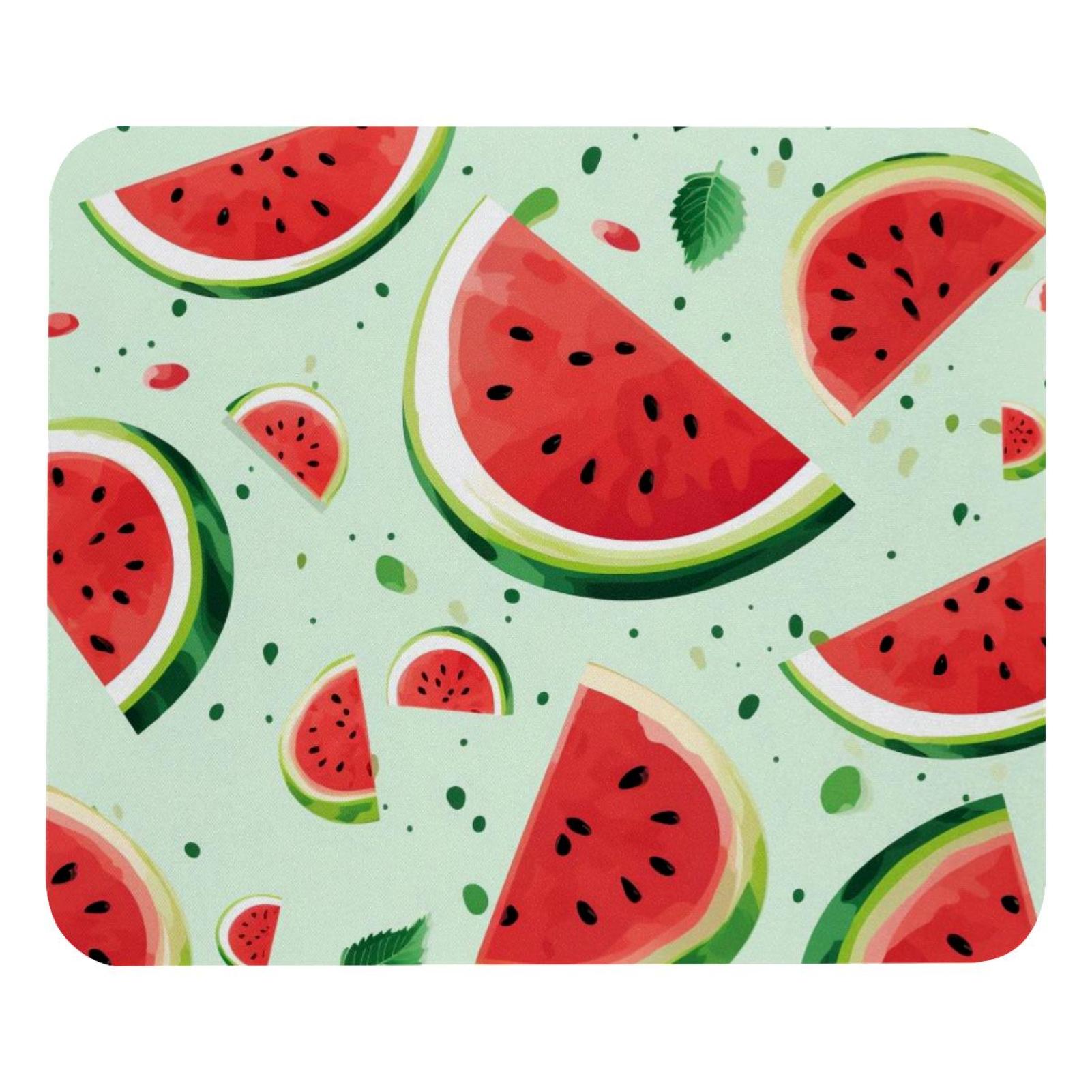 Watermelon Mouse Pad, Rubber Base Computer Mouse Pads for Wireless ...