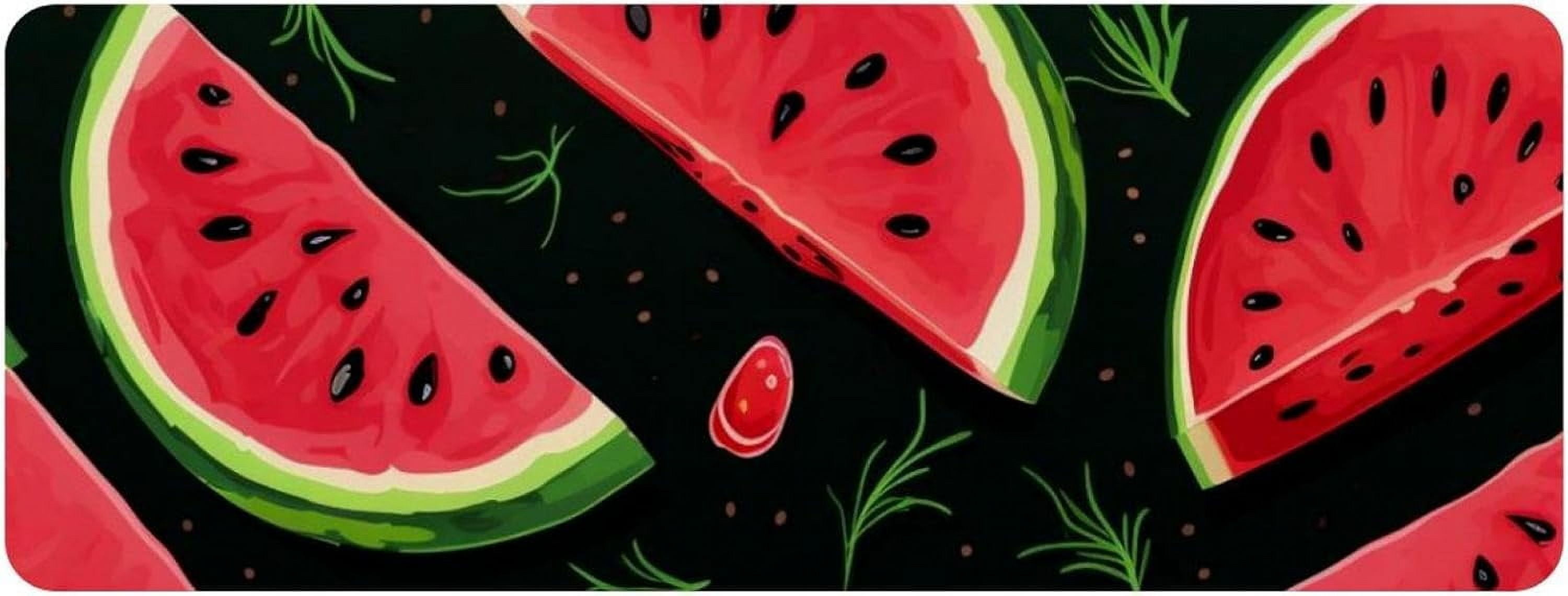 Watermelon Mouse Pad for Wireless Mouse Home Office Desk Laptop with ...