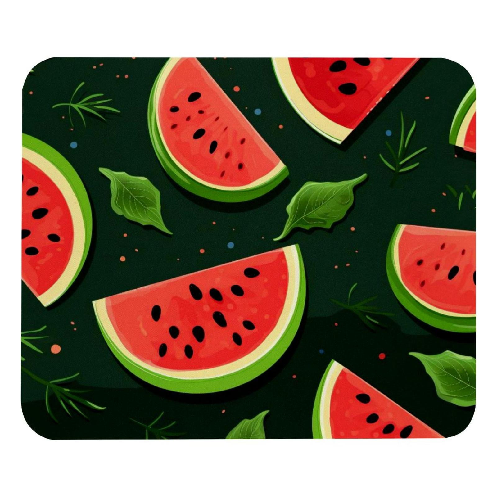 Watermelon Mouse Pad for Laptop Wireless Mouse Home Office Travel ...
