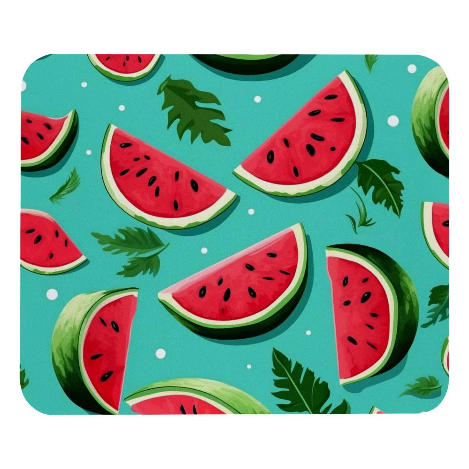 Watermelon Mouse Pad for Laptop Wireless Mouse Home Office Travel ...