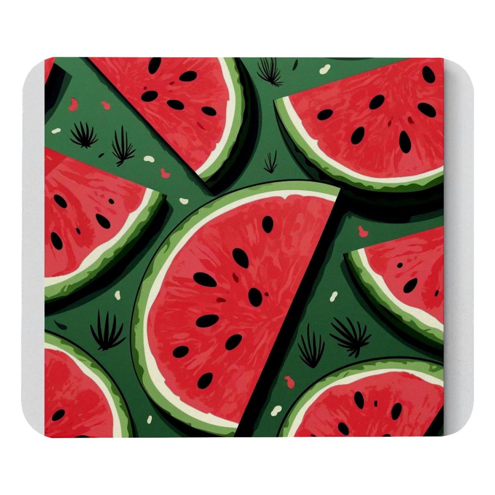 Watermelon Mouse Pad for Laptop Wireless Mouse Home Office Travel ...