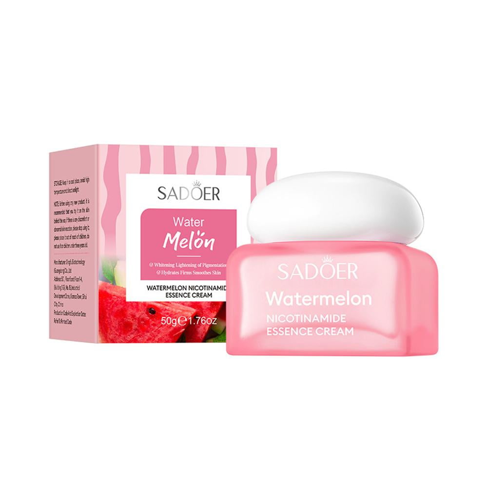Watermelon Niacinamide Serum Facial Glow Cream Makeup Primer Hydrating ...