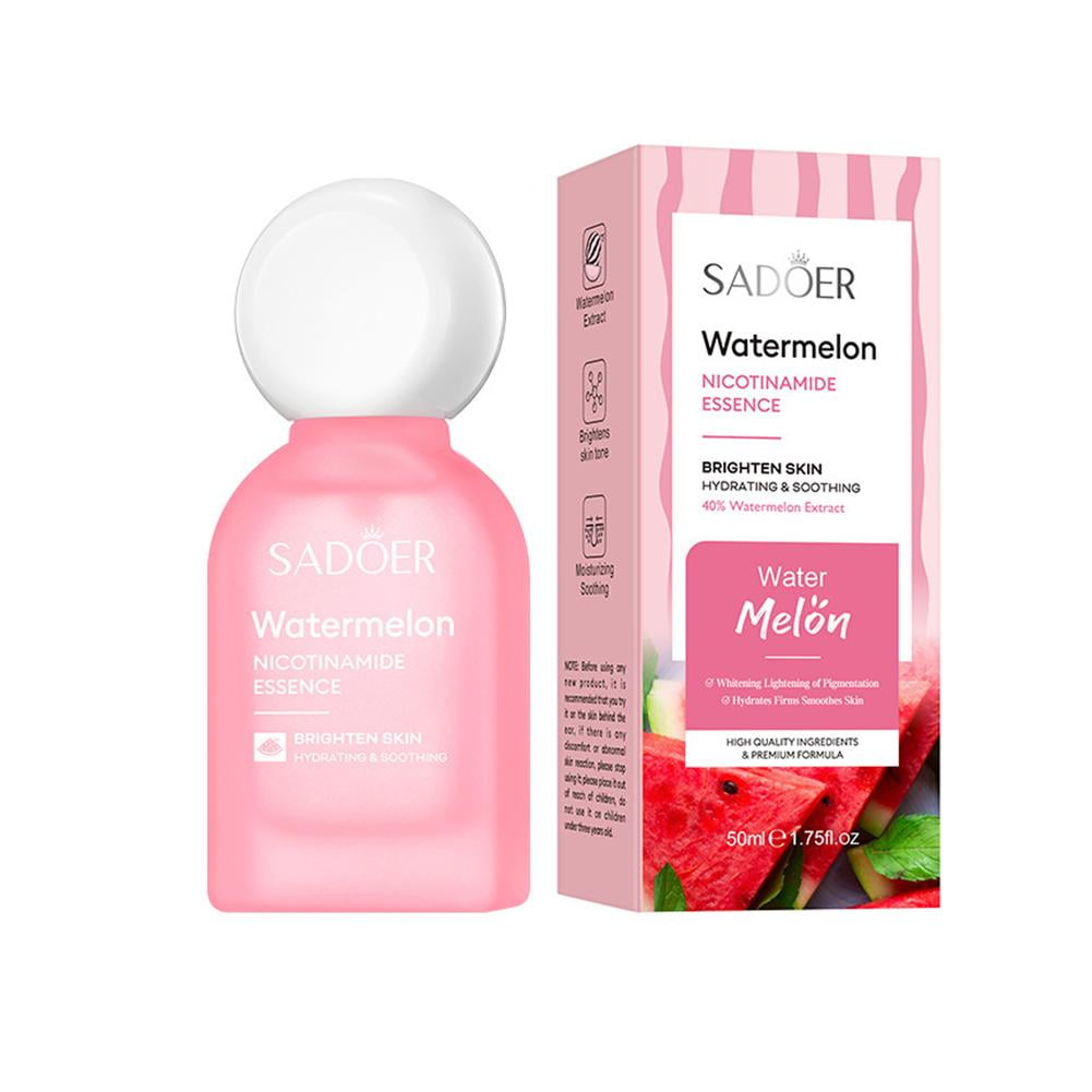 Watermelon Niacmide Serum Facial Glow Cream Makeup Primer Hydrating ...
