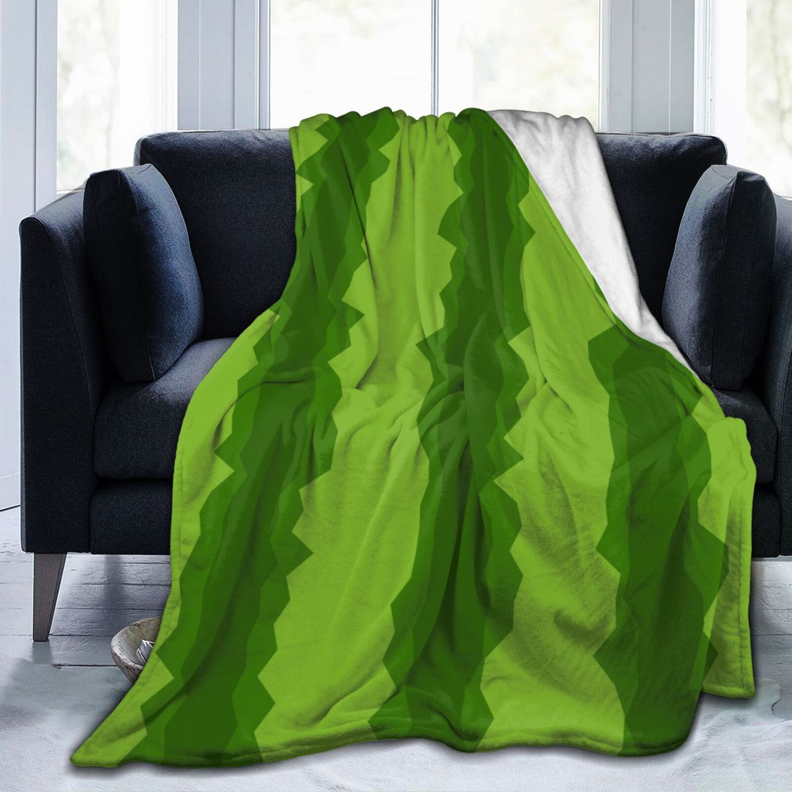 Watermelon Pattern Throw Blanket Soft Cozy Warm Durable Fuzzy Flannel ...