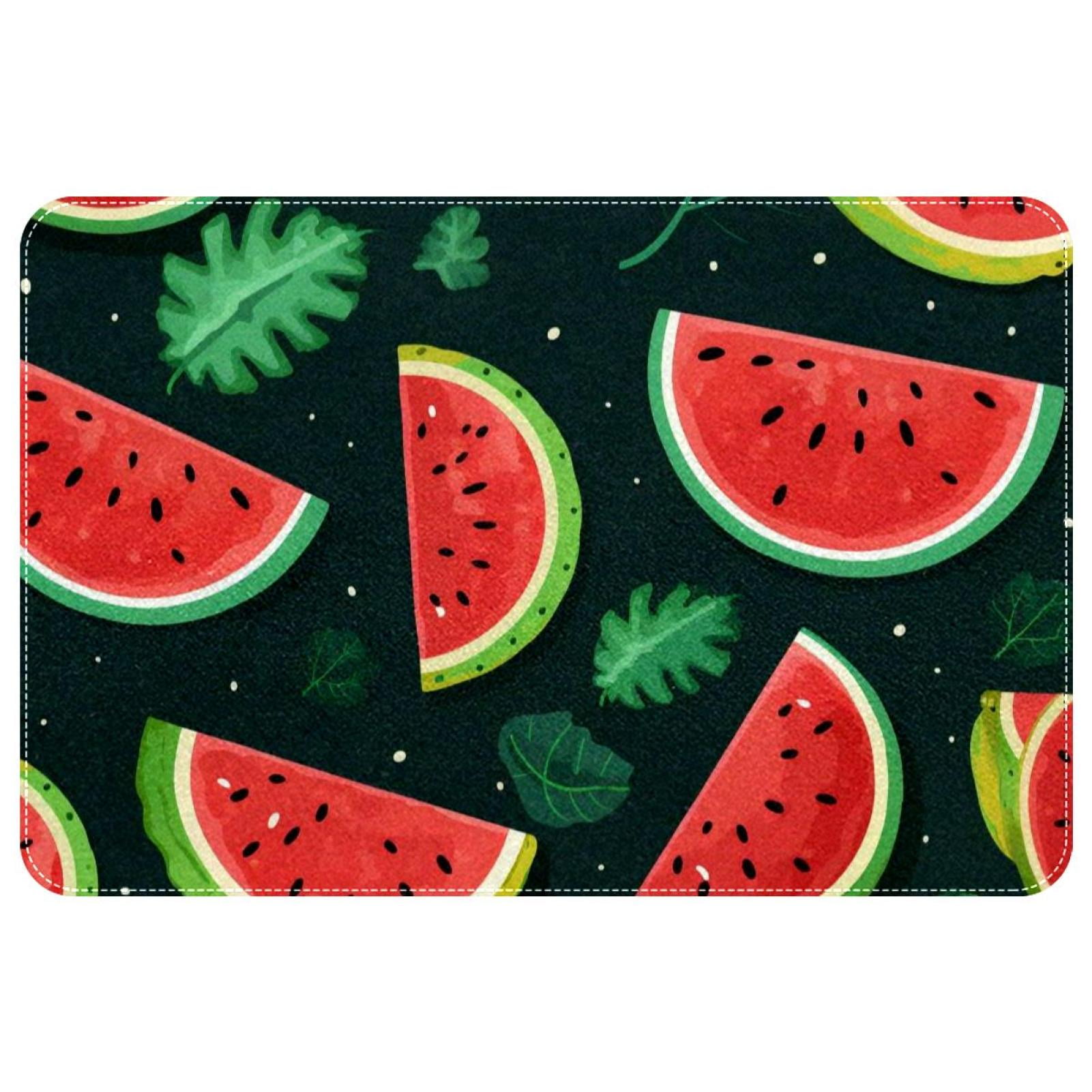 Watermelon Polyester Chair Rugs, Game Mat, Outdoor Carpet - Non-Slip ...