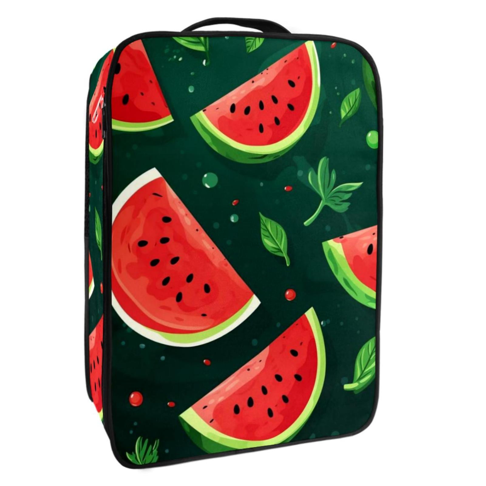 Watermelon Polyester Shoe Organizer Box | 23x31cm/9x12in Storage ...