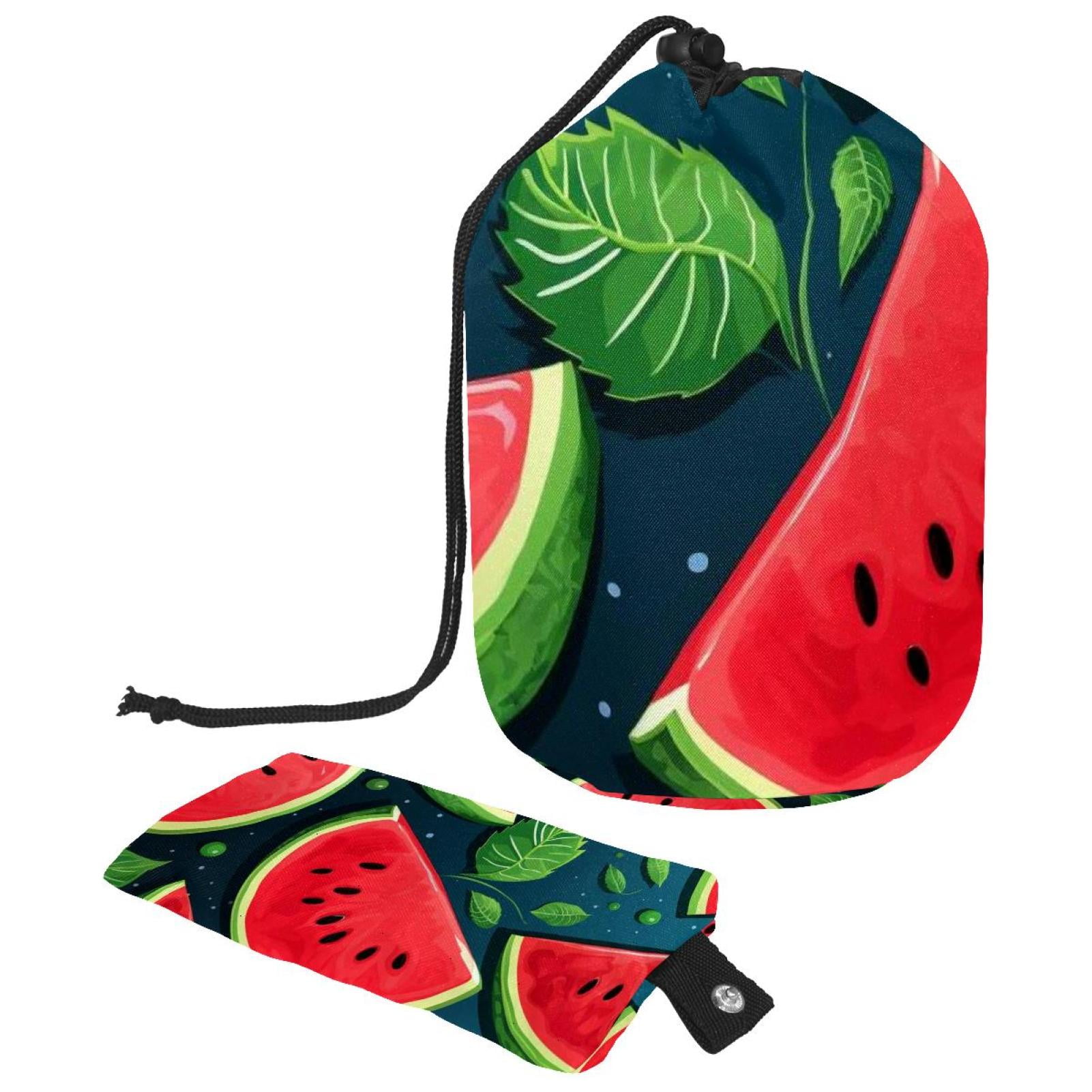 Watermelon Portable Drawstring Foldable Travel Mesh Shower Bags ...