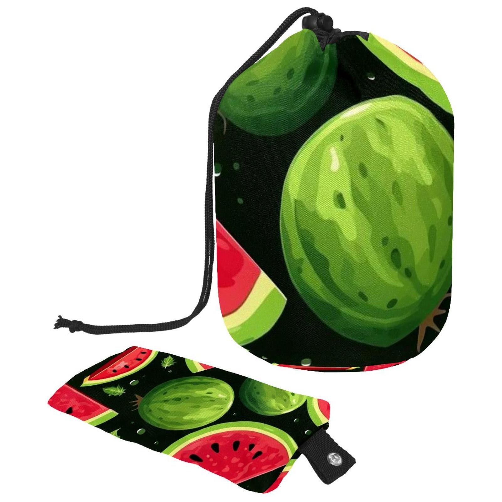 Watermelon Portable, Drawstring, Foldable, Travel Shower Bag with ...