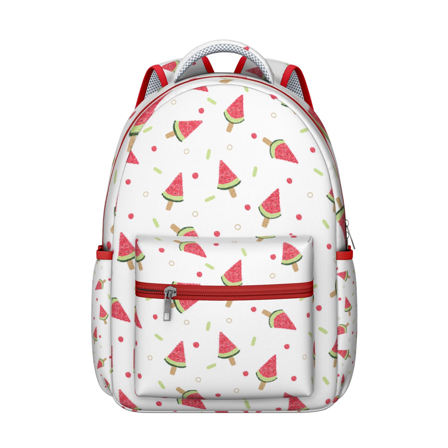 Watermelon Print Eco-Friendly Backpack – Perfect Gift for Green Living ...