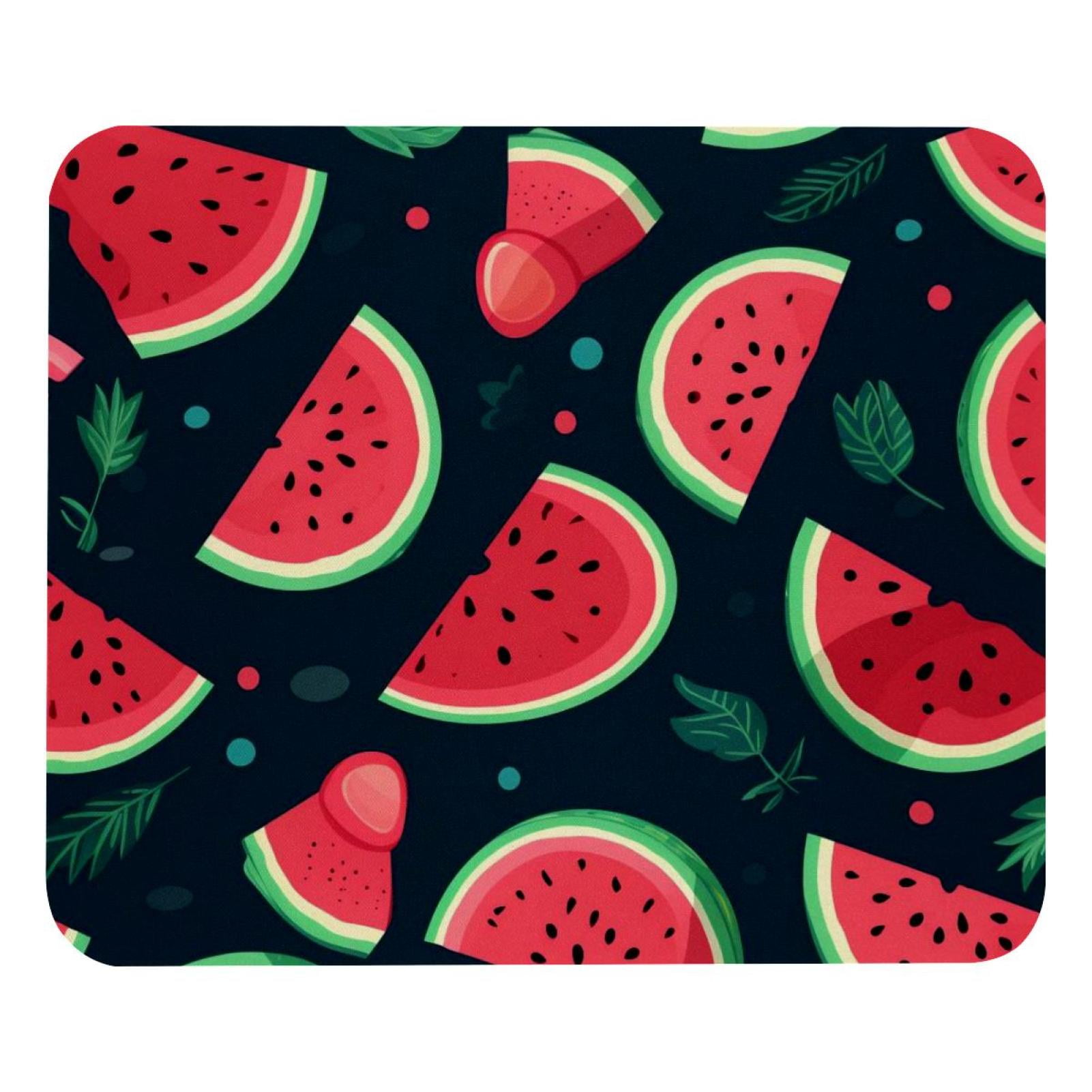 Watermelon Print Mousepad, Non-Slip Mouse Pad, Office Desk Mat, Jiaji ...