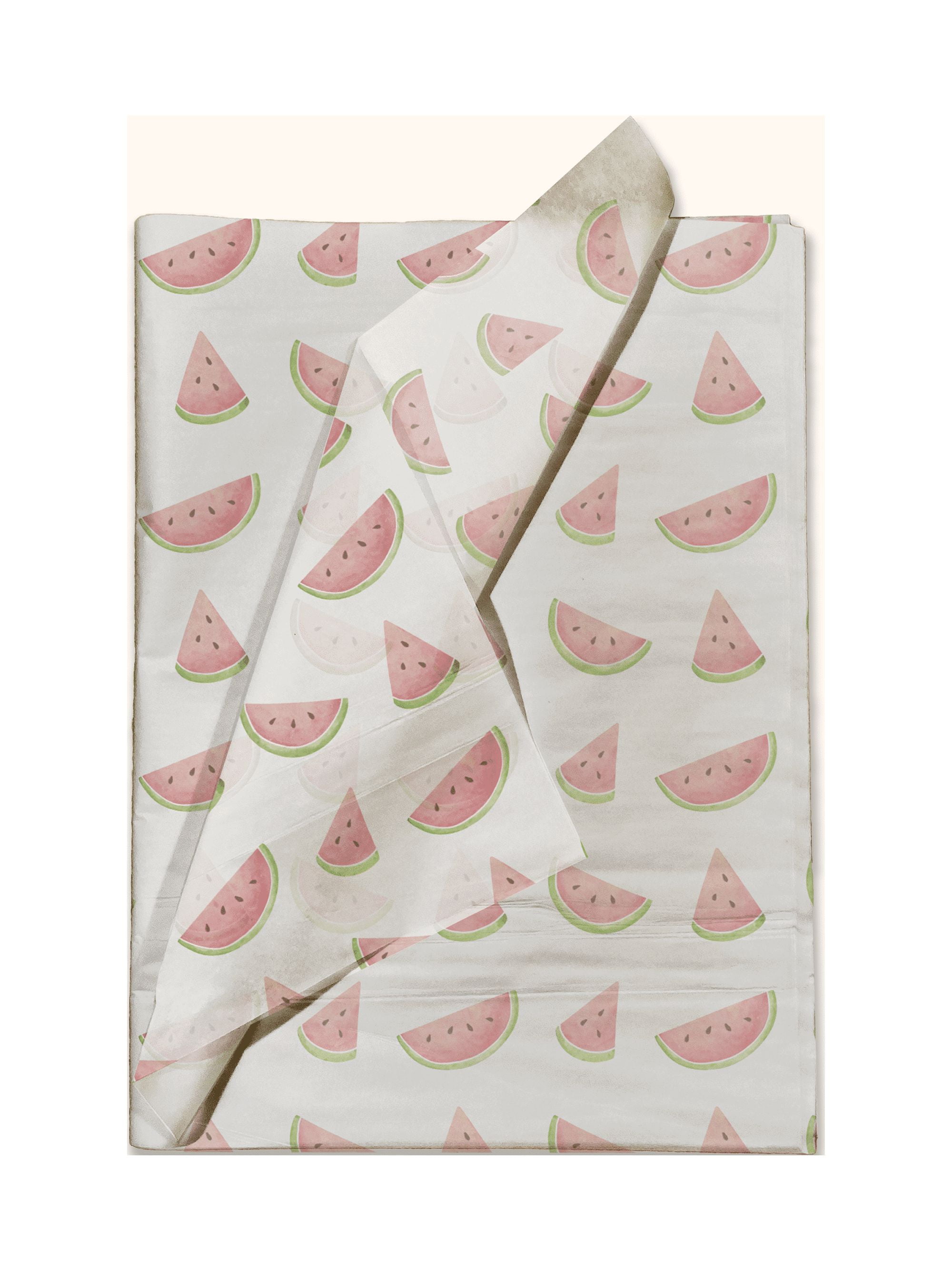Watermelon Printed Tissue Paper - Decorative Tissue for Decoupage ...
