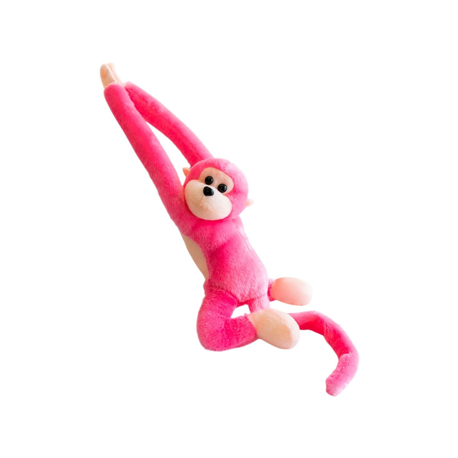 Watermelon Red Long Arm Plush Monkey Stuffed Animal Hanging Decor Soft ...