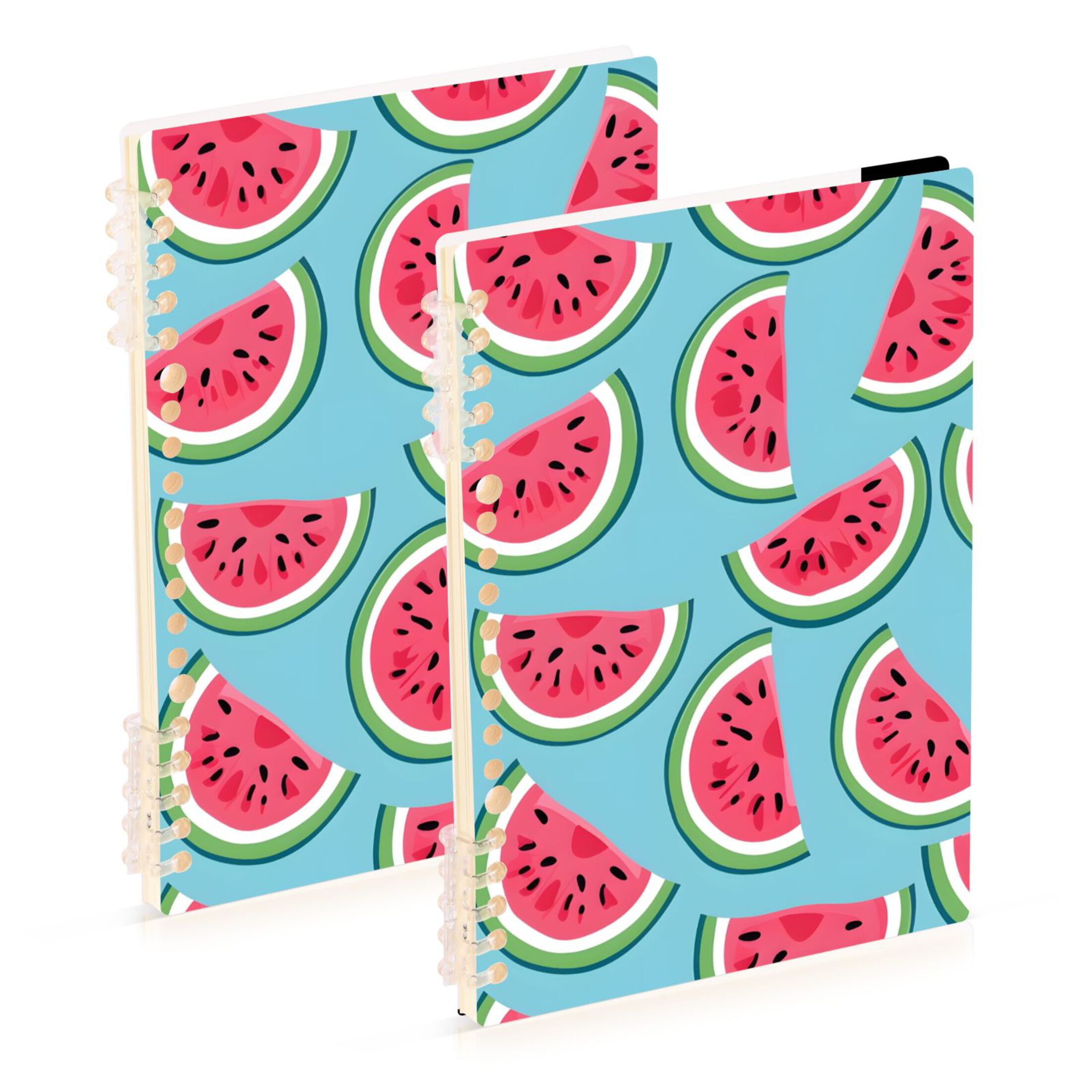 Watermelon Ring Binder Notebook Journey Note Diary College Ruled Spiral ...