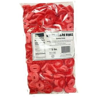 Joyva Chocolate Covered Raspberry Jelly Rings, 1 Pound Bulk Candy ...