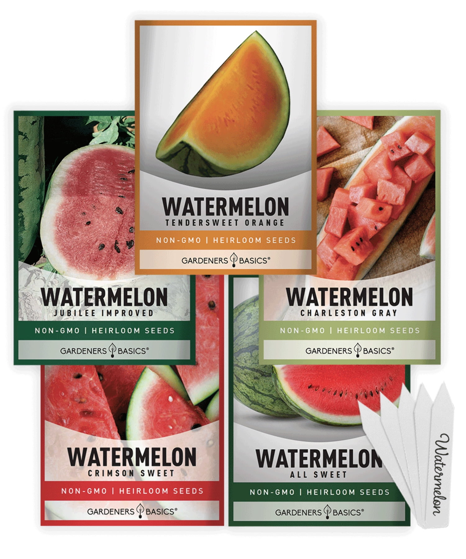 Watermelon Seed Assortment, 5 Varieties, Heirloom Non-GMO - Walmart.com