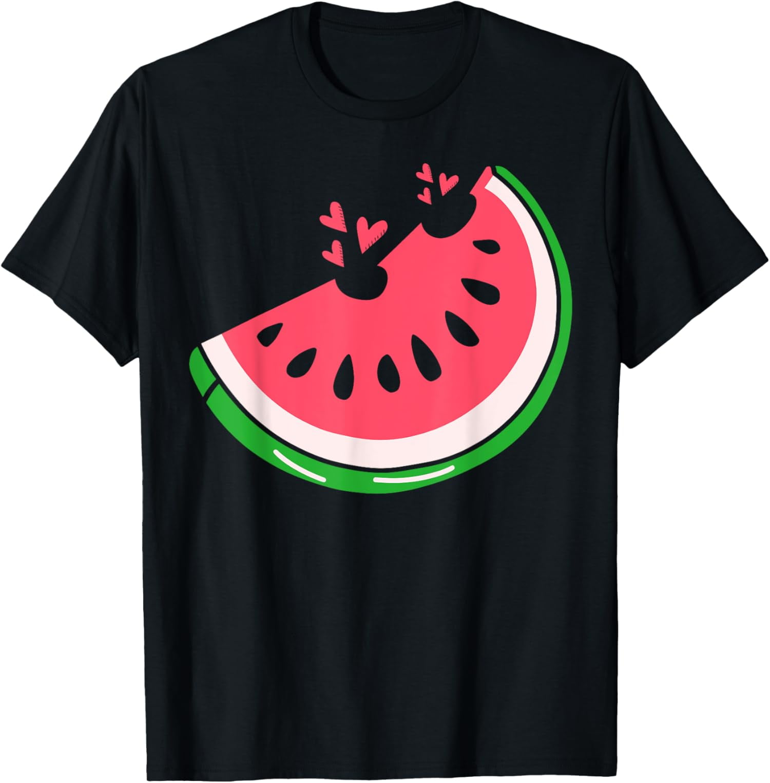 Watermelon Slice Melon Fruit Lovers Summer Vacation T-Shirt - Walmart.com
