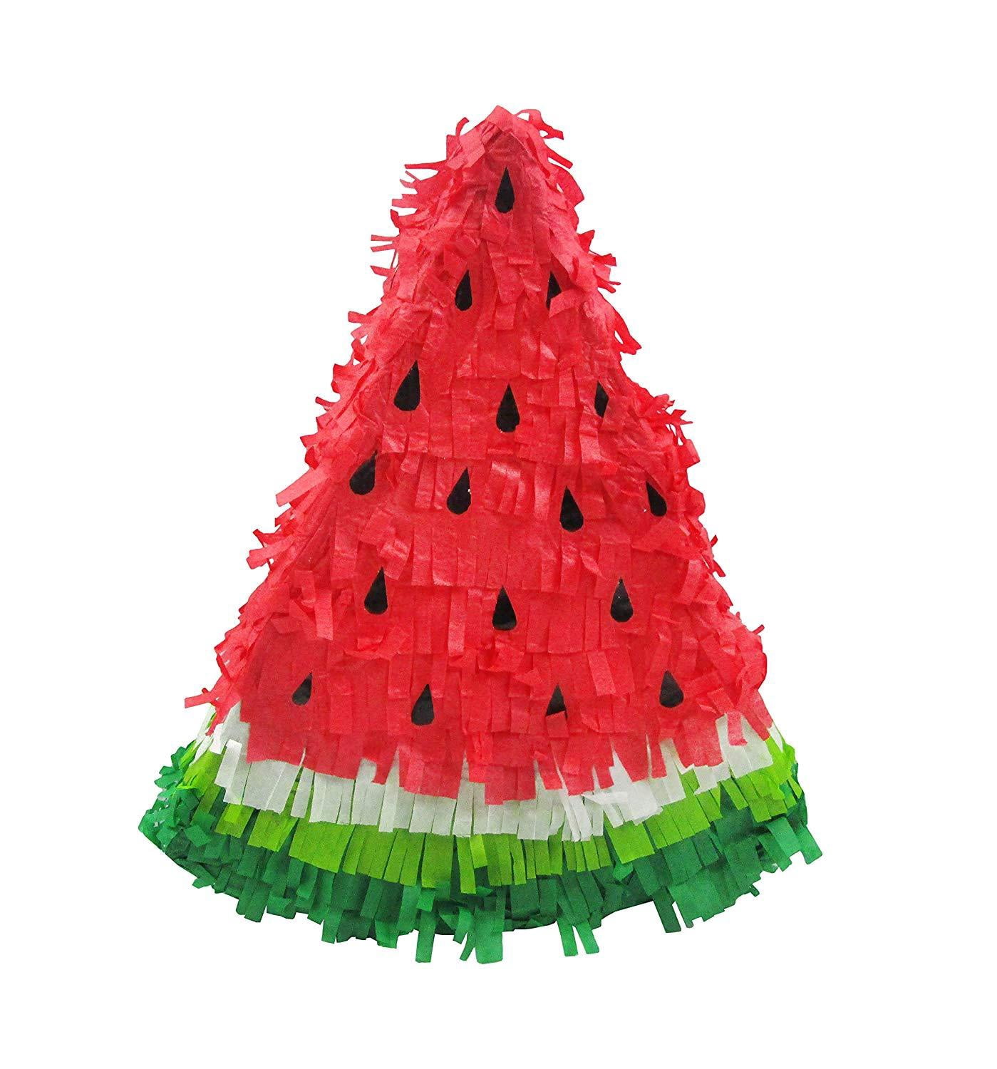 Fruity Sweet Watermelon Slice Pinata for Hawaiian Luau and Summer ...