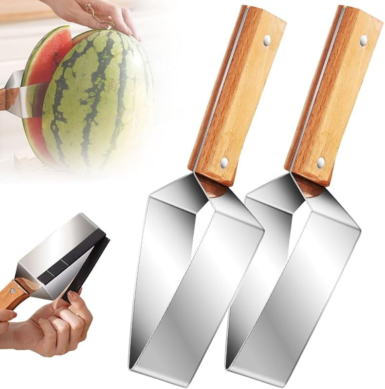 Watermelon Slicer, 2025 New Manual Stainless Steel Watermelon Cutter ...