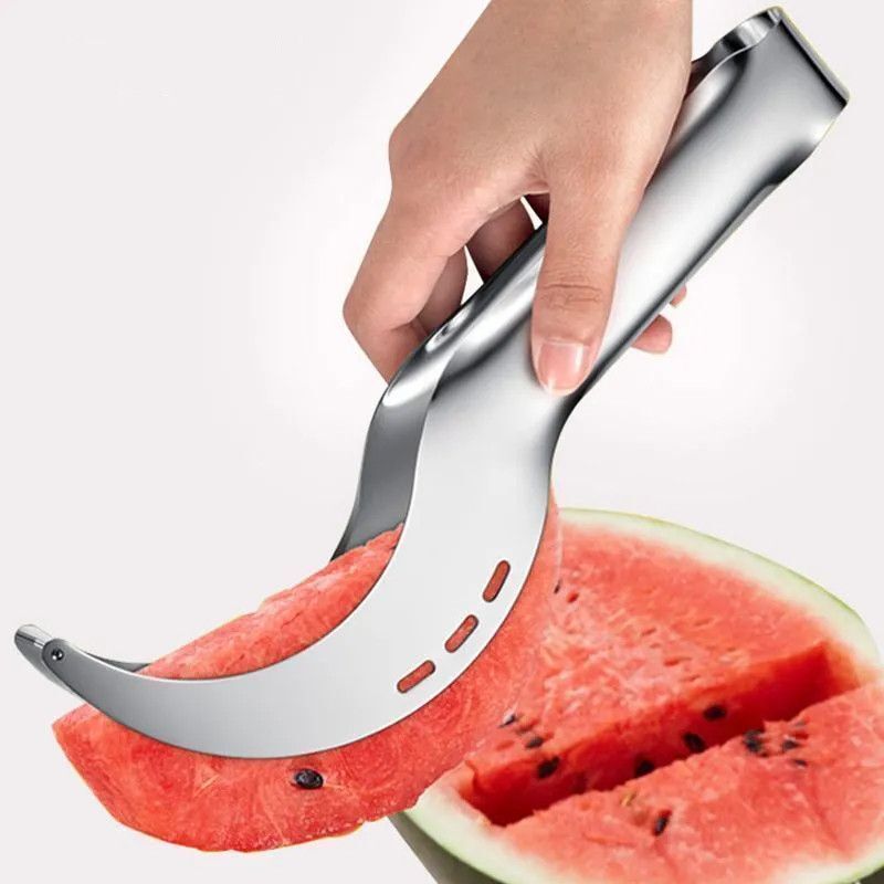 Watermelon Slicer Cutter Knife With Corer And Scoop Kitchen Tool Set ...