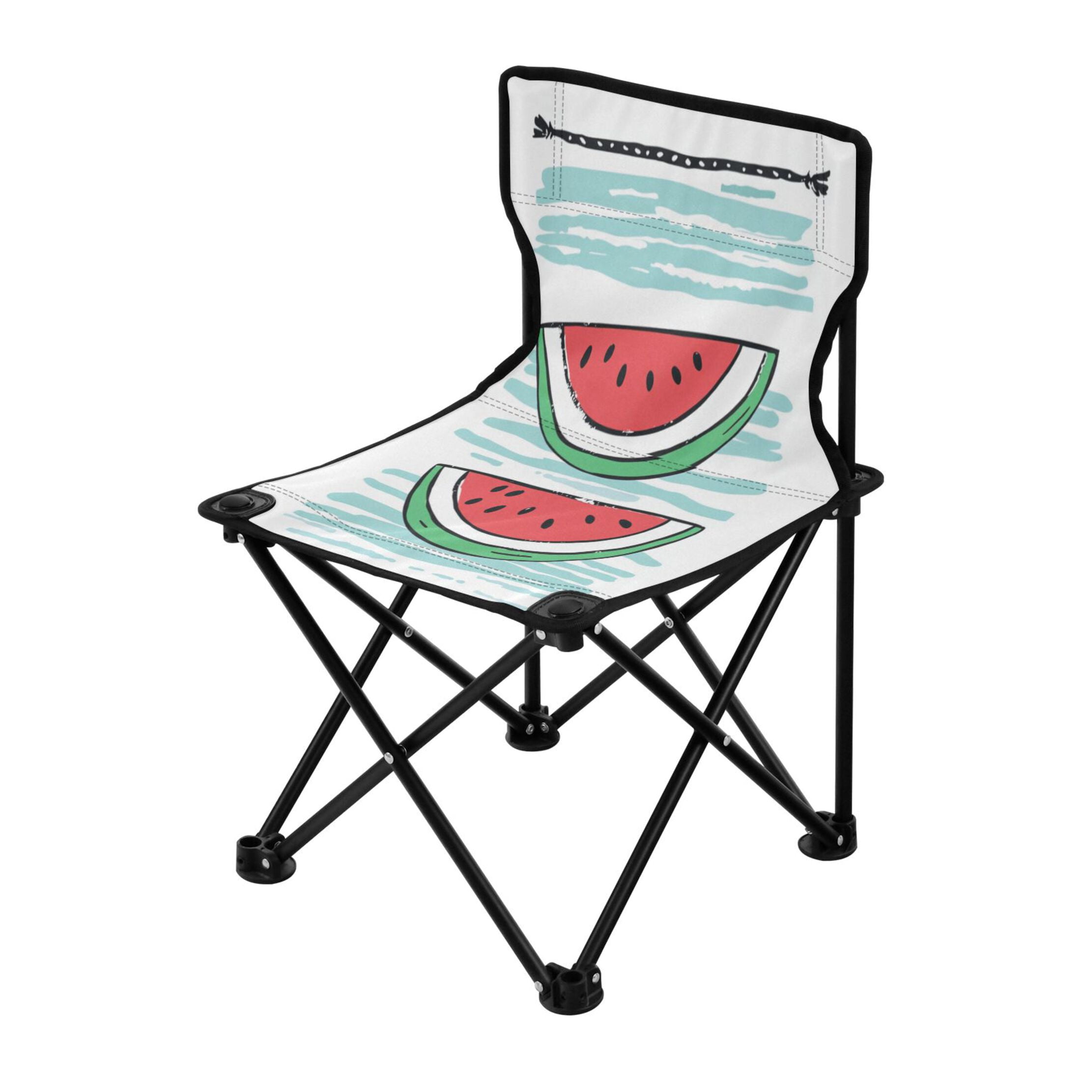 Watermelon Slices Kids Camping Chairs Folding Chair for Children 14 ...