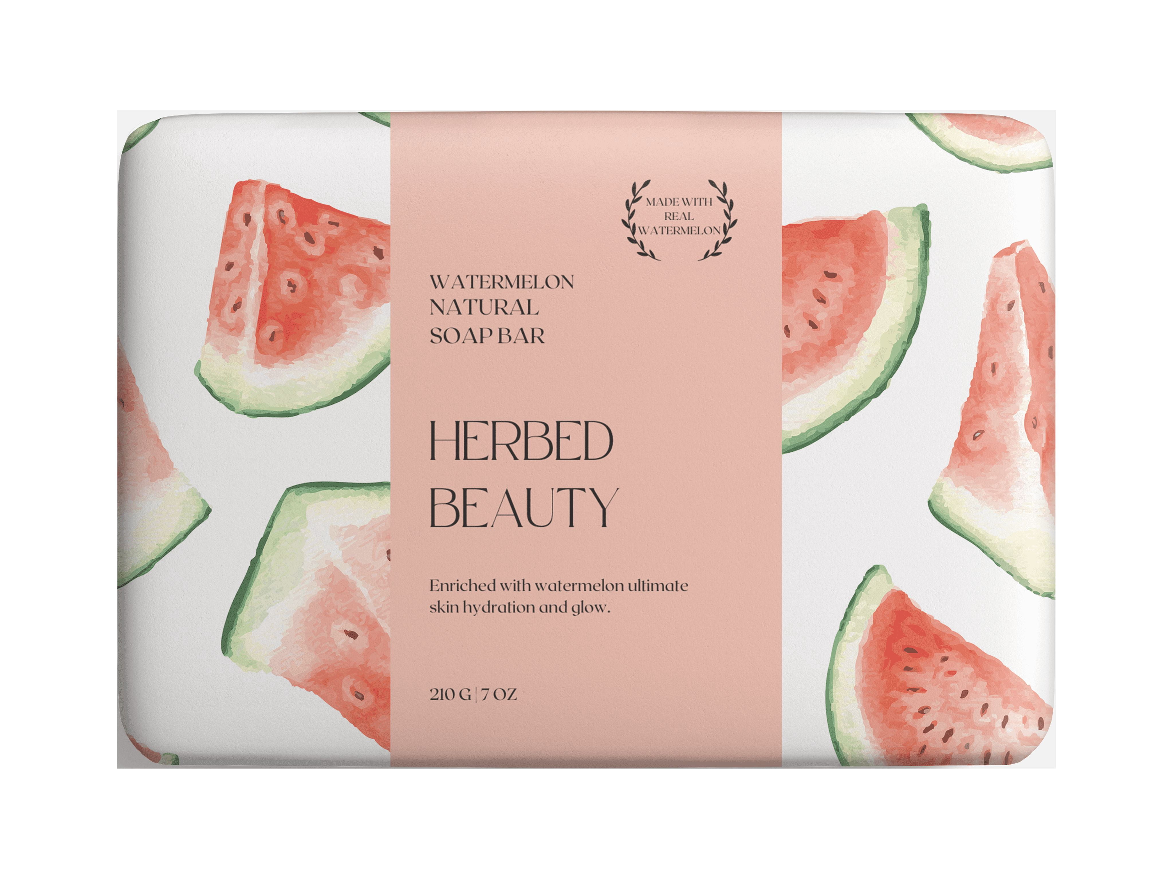 Watermelon Soap Bar | Made with Watermelon Puree | Essential Oils ...