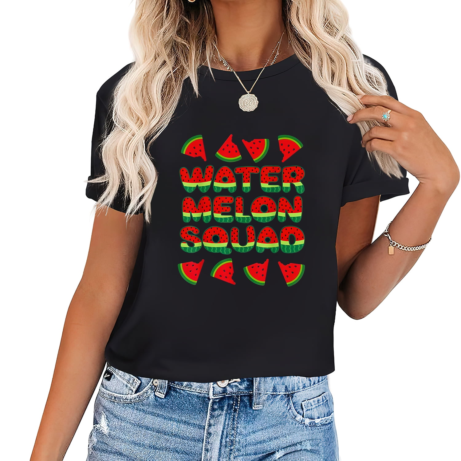 Watermelon Squad Clothing - Watermelon T-Shirt - Walmart.com