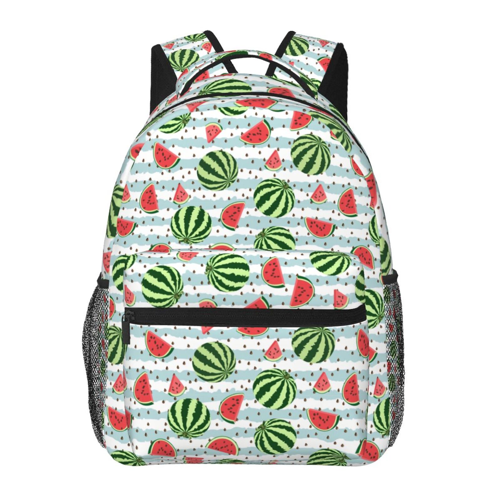 Watermelon Stripes Pattern Backpack for Men Women Laptop Backpack ...