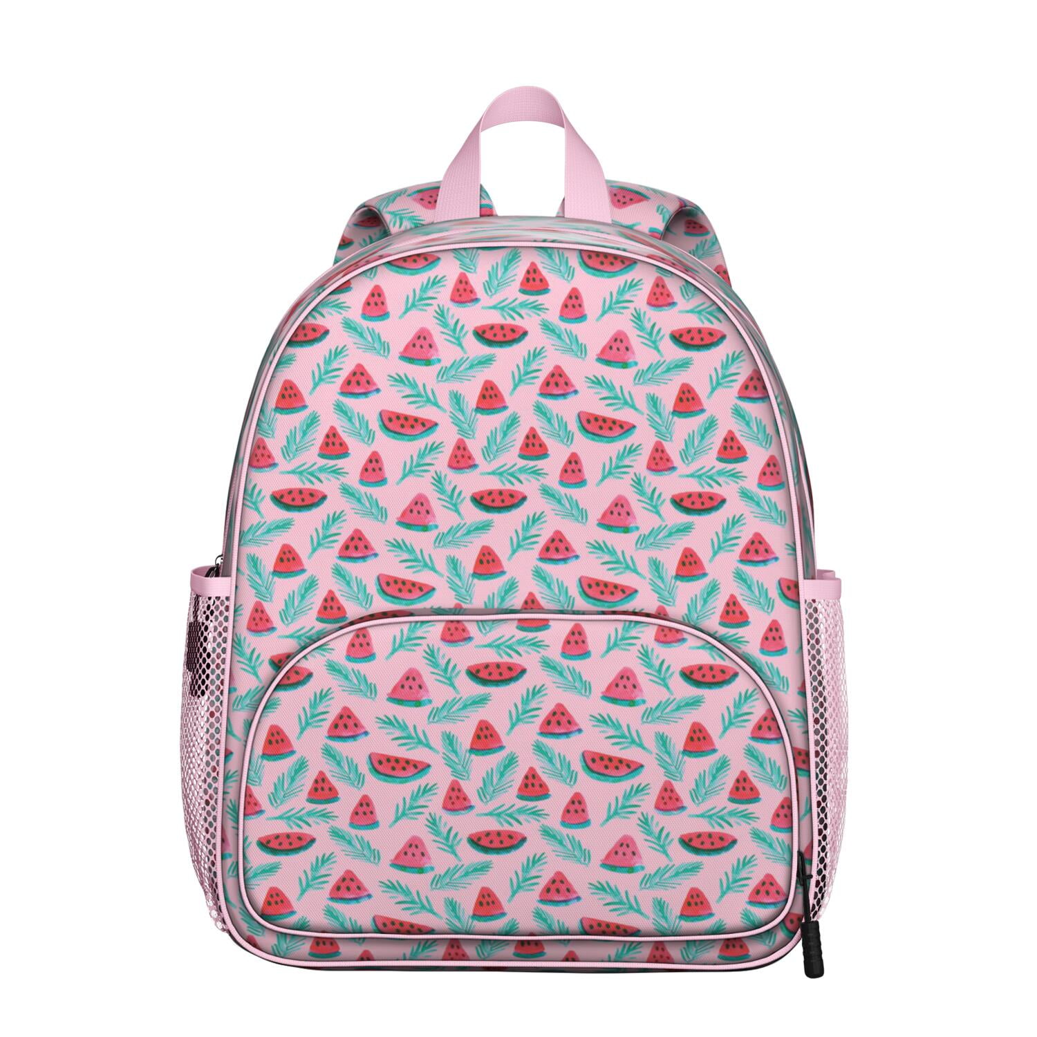 Watermelon Style Backpack, Cute and Lightweight School Bag, Small Daily Pack for Summer Fruit ...