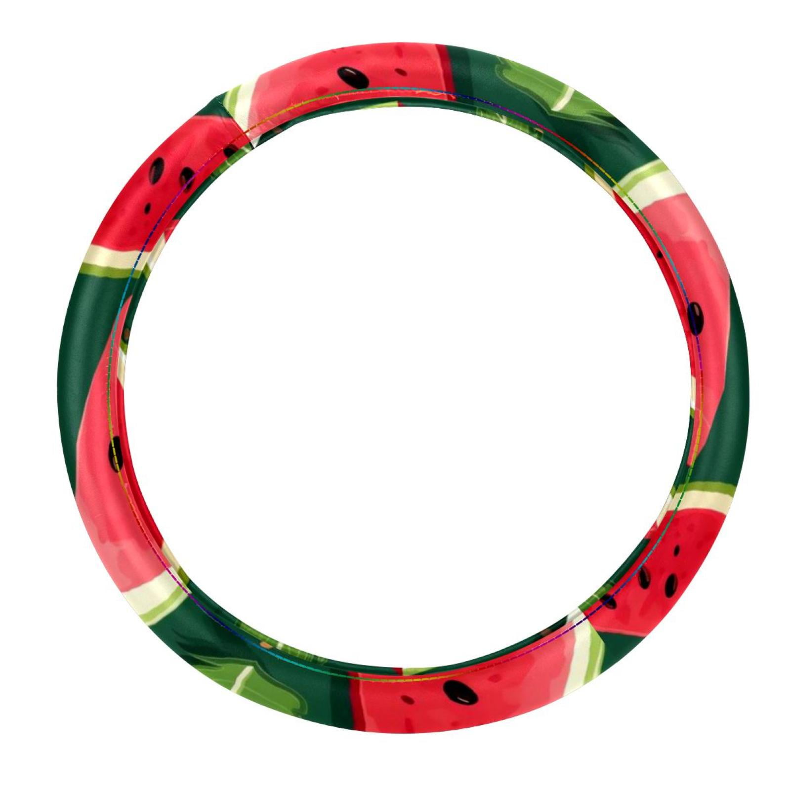 Watermelon Stylish Car Wheel Cover for Mothers Day Decor | PVC Leather ...
