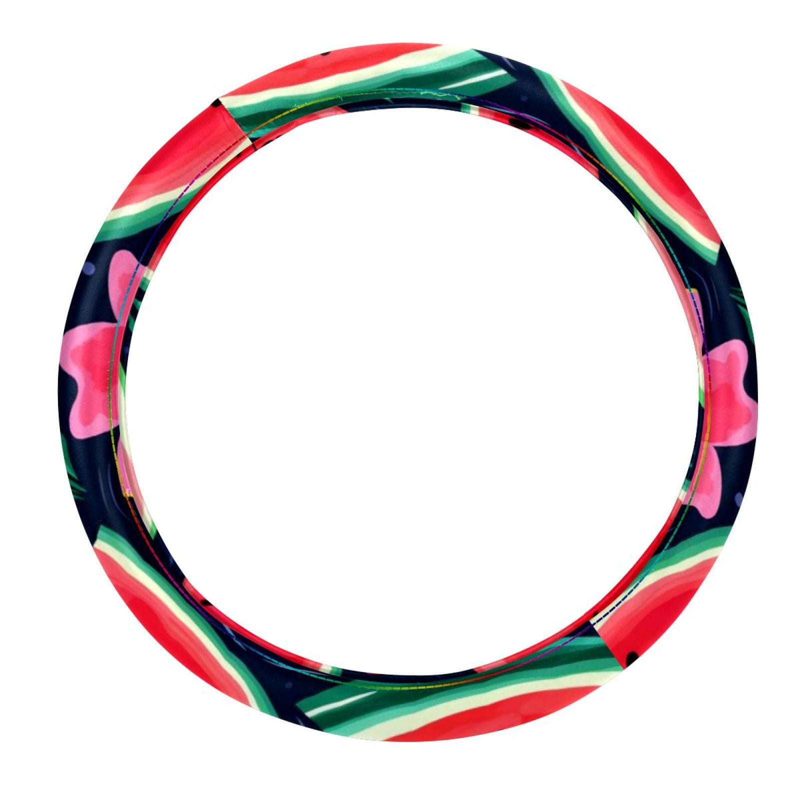 Watermelon Stylish Mother's Day Decor PVC Steering Wheel Cover for Car ...
