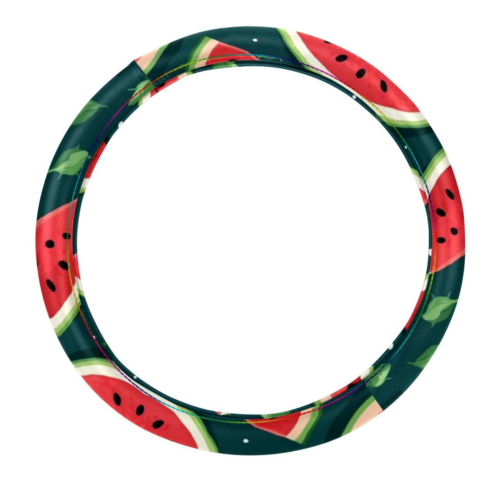 Watermelon Stylish PVC Leather Car Wheel Cover for Mother's Day Gifts ...