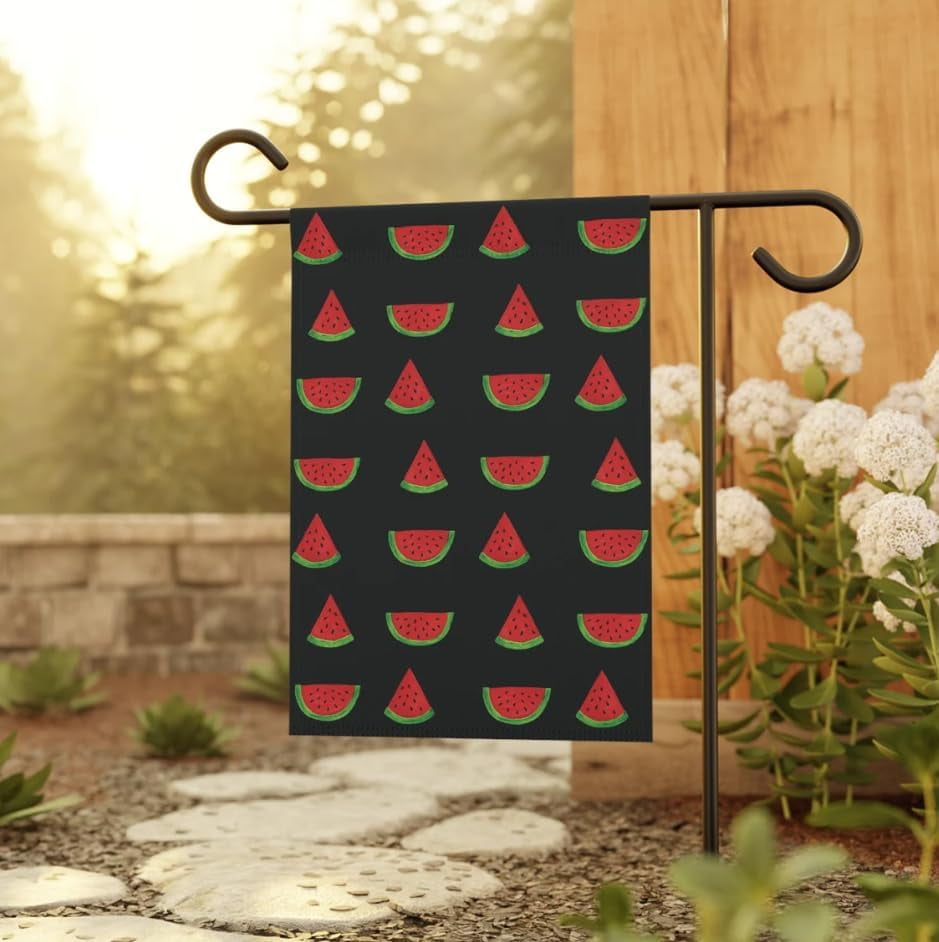 Watermelon Summer Fruit Garden Flag House Banner Double Sided Yard ...