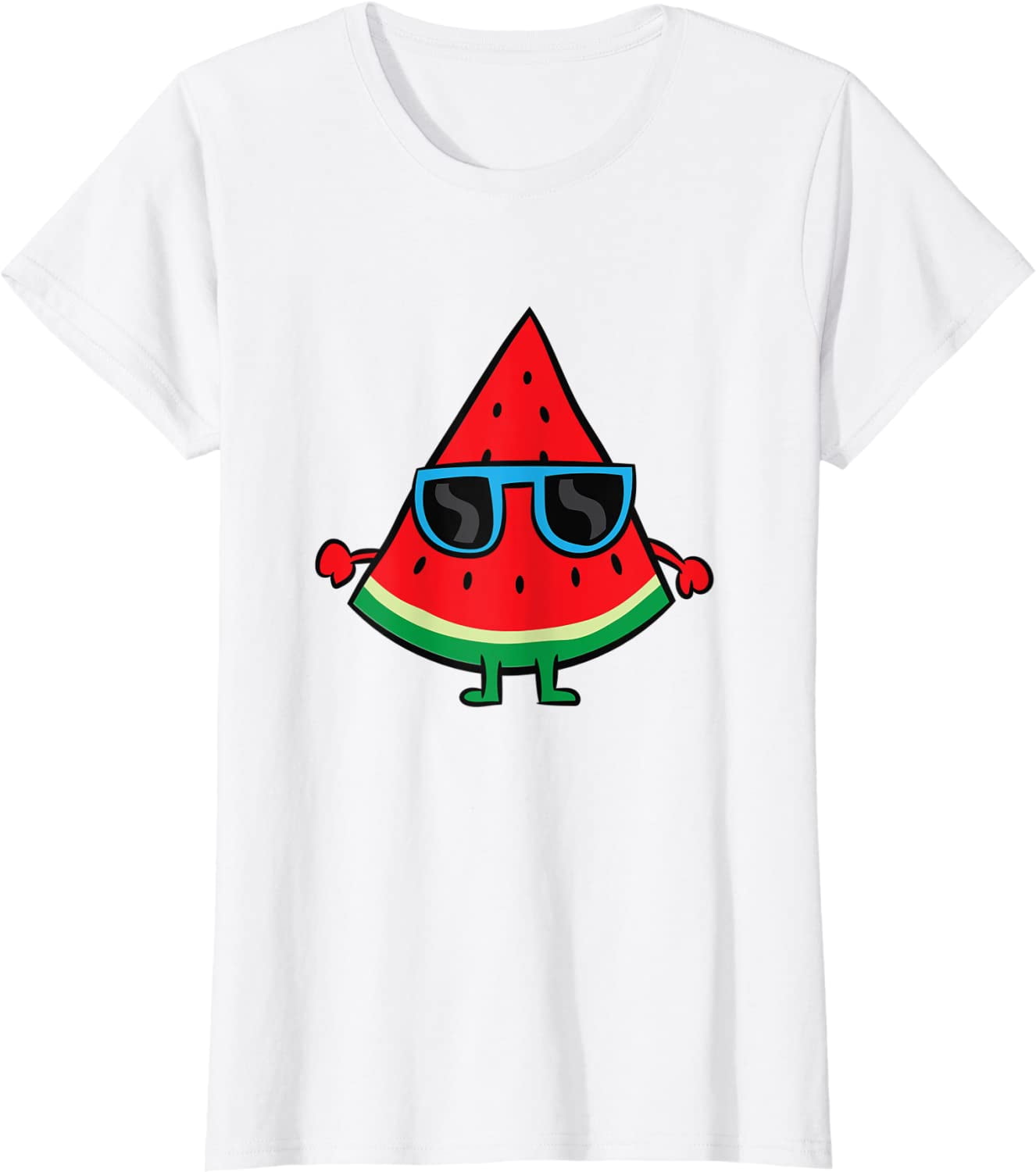 Watermelon Summer Melon Sunglasses Fruit Watermelon T-Shirt - Walmart.com