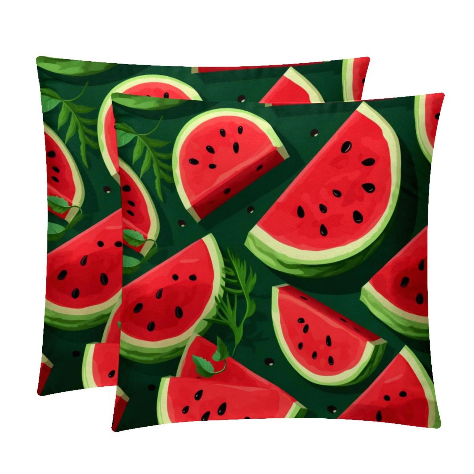 Watermelon Throw Pillow Covers Set of 2 for Chair Pillow Covers for ...