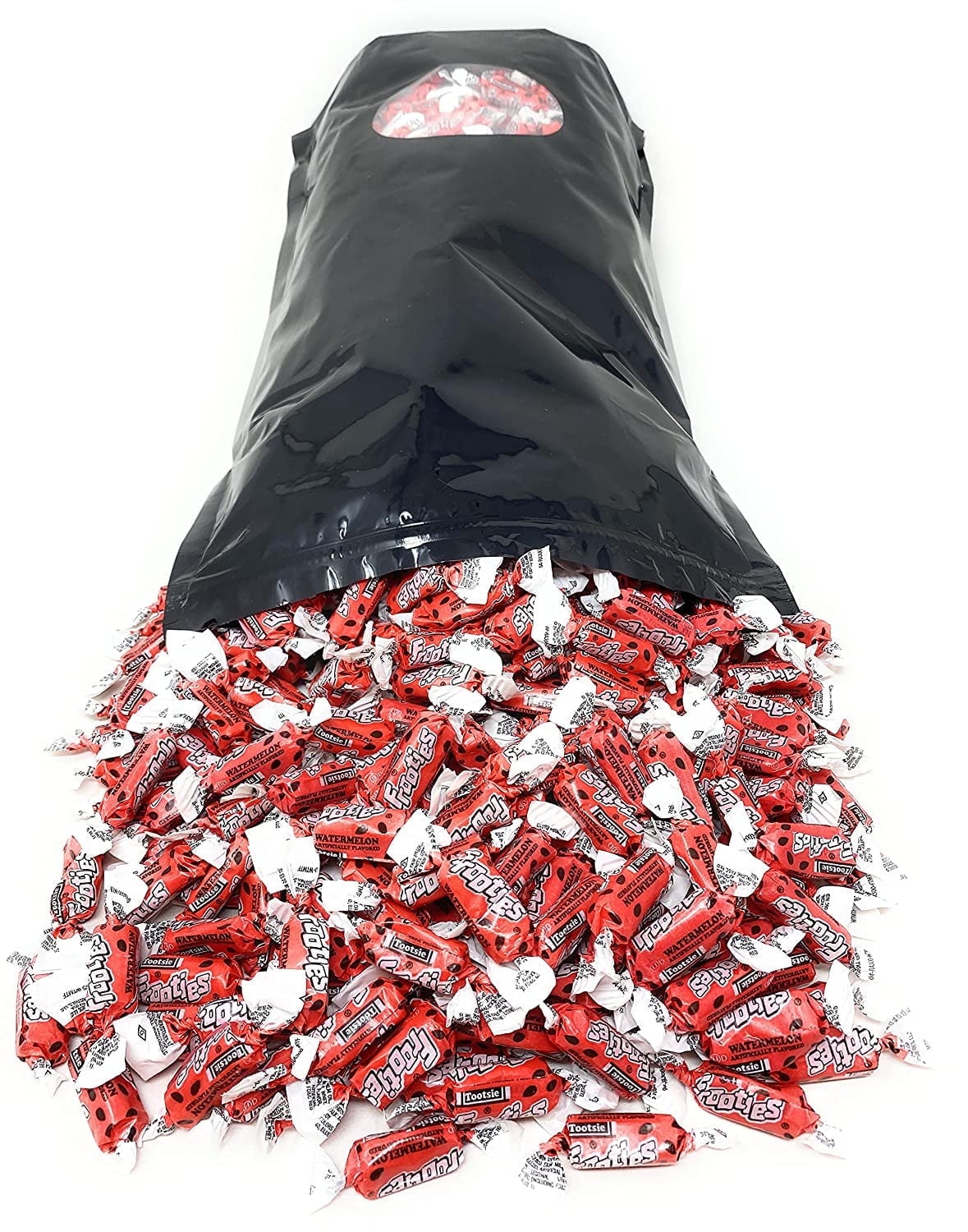 Watermelon Tootsie Roll Frooties – Chewy Pink Taffy Candy, Individually ...